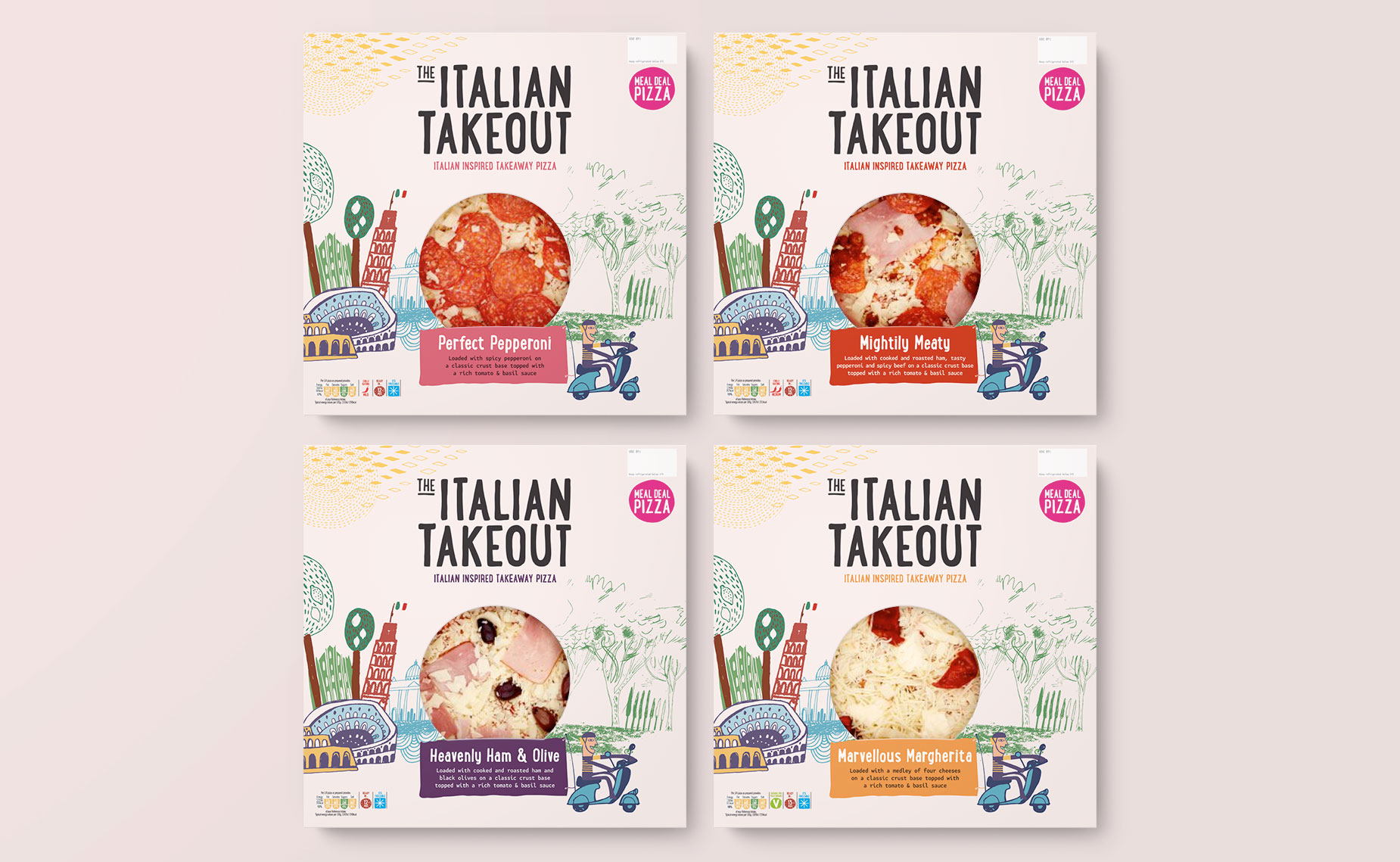 Pizza Branding & Packaging Design | The Finishing Post | Creative Agency