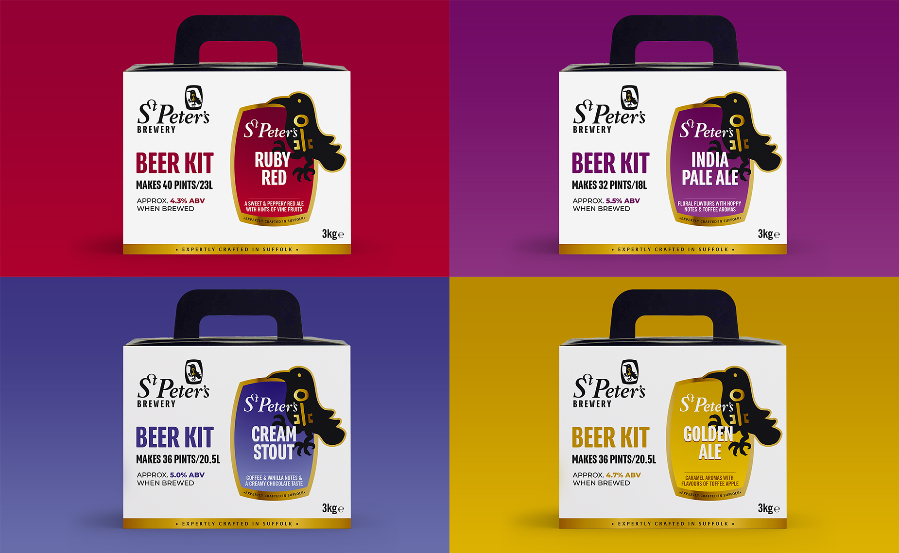 St Peter's Beer Brewing Kit Packaging Design | The Finishing Post